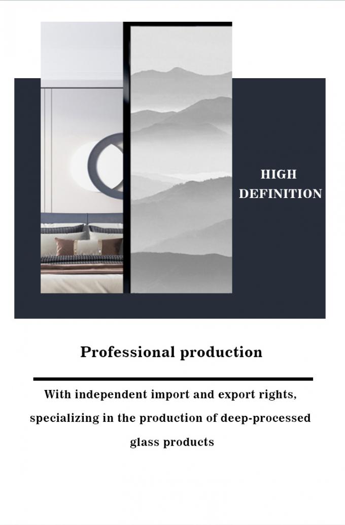 Intelligent Atomized Smart PDLC Film Smart Switchable Glass For Doors ...