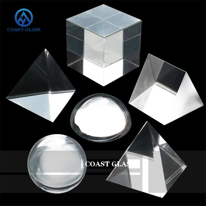 BK7 Optical Glass Rhomboid Prisms Fused Silica Right Angle Prism